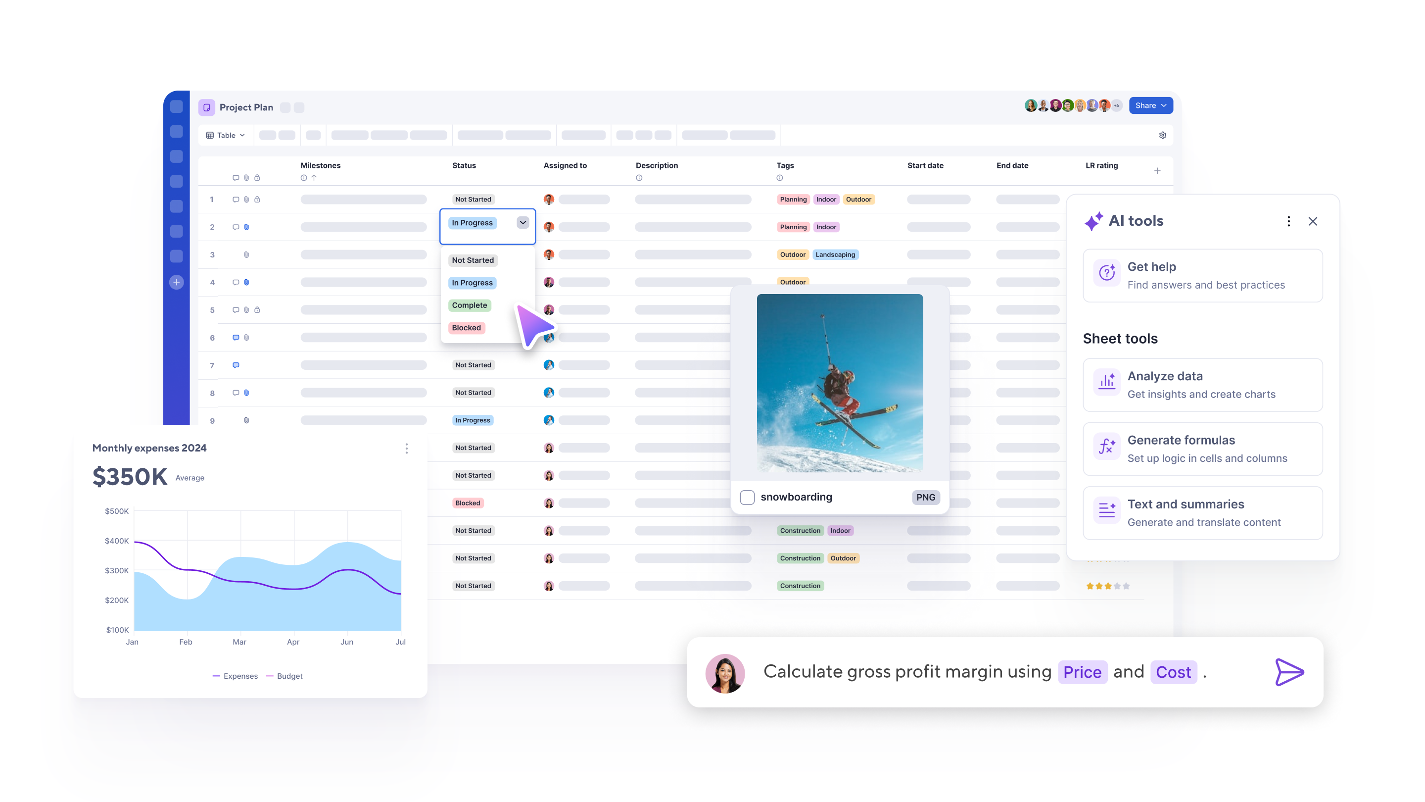 チームの働き方に合わせて特別に設計された、最新の Smartsheet 体験 | Smartsheet