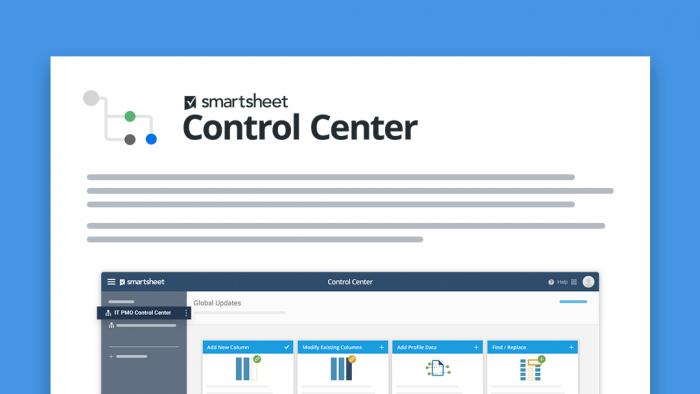 Smartsheet Control Center | Smartsheet